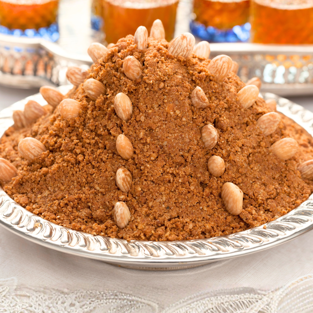Moroccan Sellou Recipe (Sfouf)